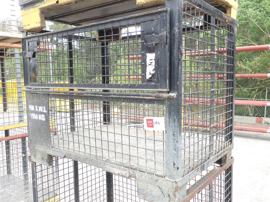 Peri Wire Crate Pallet Auction (0149-5055836) | Grays Australia