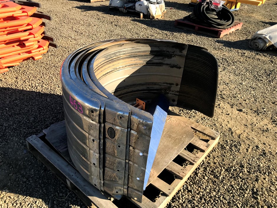 6x steel Truck/Trailer Mud Guards Auction (0402-3028913) | Grays Australia