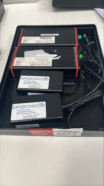 2x ID Photonics CBDX1-1-C-H01-FA Tunable Laser with power supply Auction (2003-5056088) | Grays ...