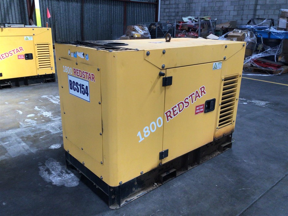 REDSTAR APD10MP Generator Auction (0046-7051509) | Grays Australia