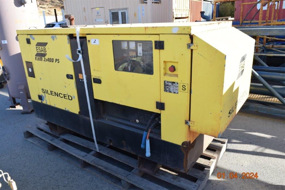 Esab Diesel Welder Generator Auction (0002-9049804) | Grays Australia