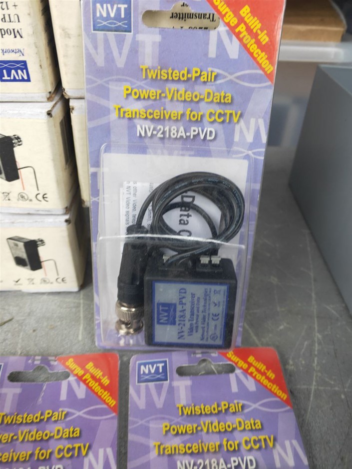 3 X CCTV Transceiver by NVT NV218APVD Auction (0240-3028764) | Grays ...