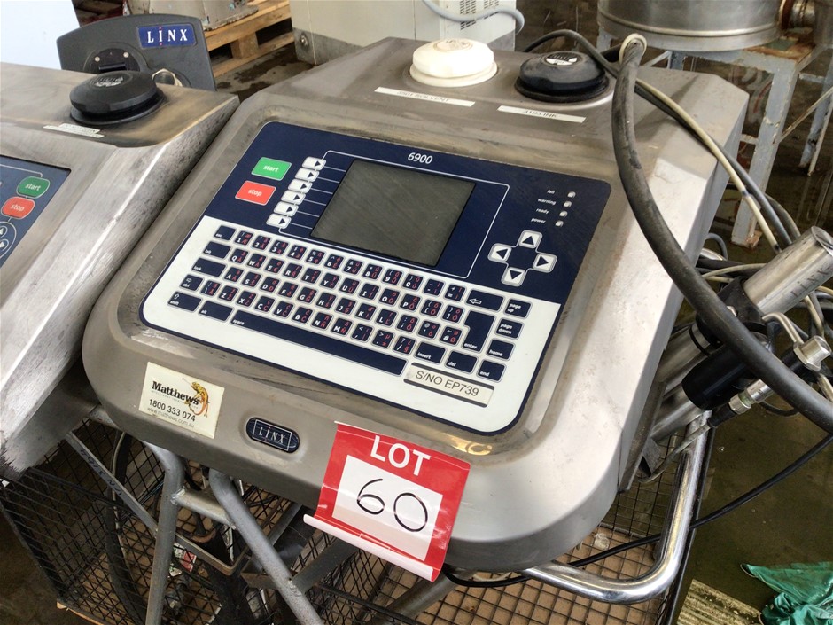 Linx Injector Printer Auction (0060-3028687) | Grays Australia