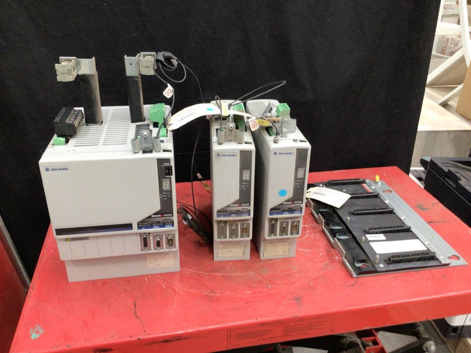 3 x Never Used Assorted Allen-Bradley Kinetix 6000 Modules Auction ...