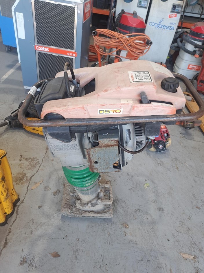 WACKER NEUSON DS70 Rammer Compactor Diesel Auction (0021-5056149 ...