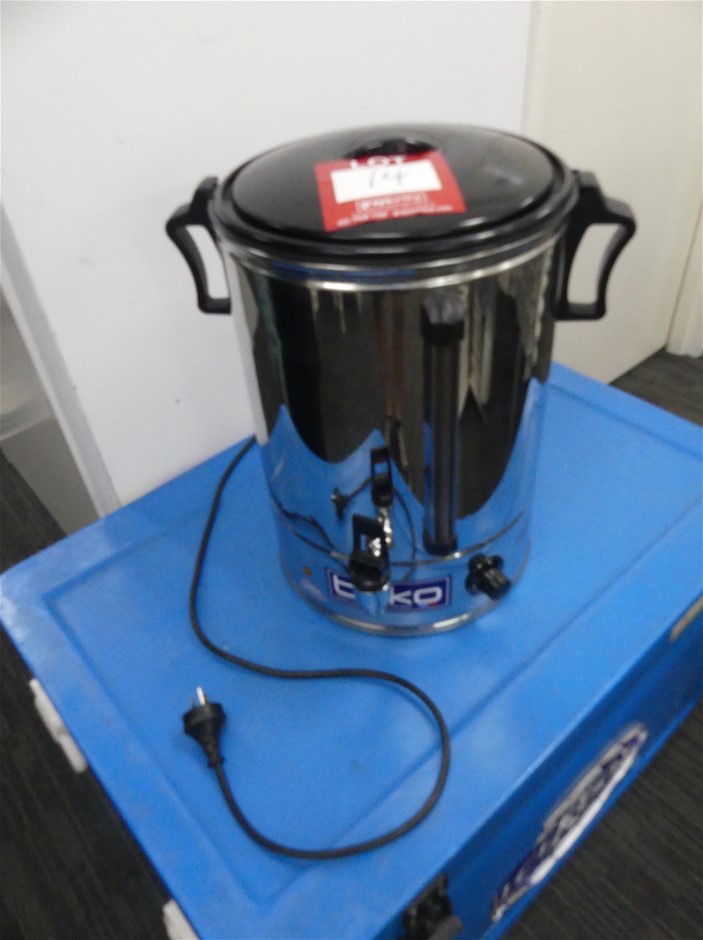 BIRKO 20L Stainless Steel Electric Hot Water Urn Auction (0014-5056171 ...