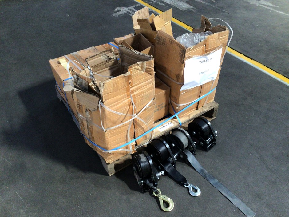 Pallet of Winches Auction (0061-7050844) | Grays Australia