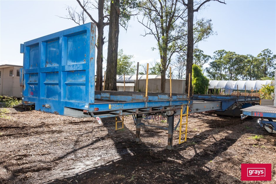 1998 Haulmark Trailers 3ST37 Extendable Flat Bed Auction (0022-5056015 ...