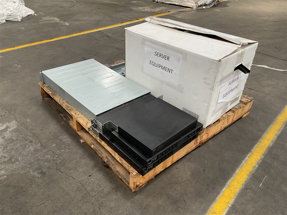 Pallet of Routers and Server Equipment Auction (0010-7050971) | Grays ...