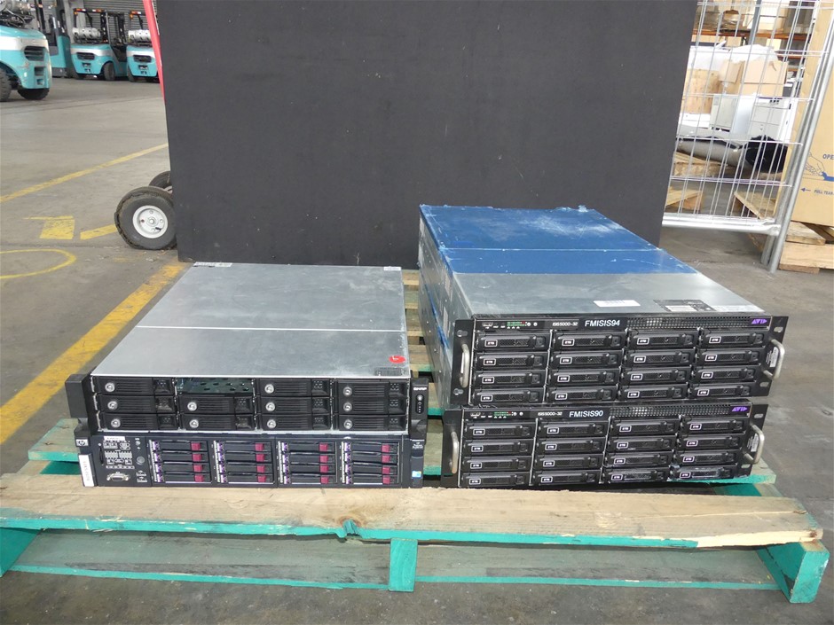 Pallet Of IT Assorted Brand/ Model Servers Approx Includes Auction ...