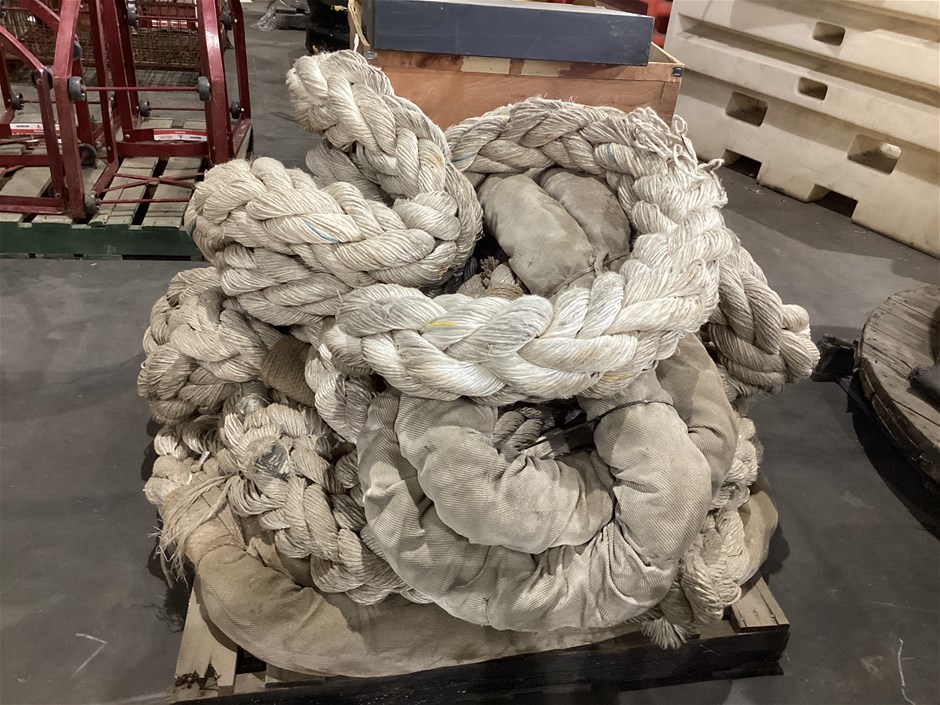 Ship Mooring Rope, Pallet Of Auction (0066-8018683) | Grays Australia