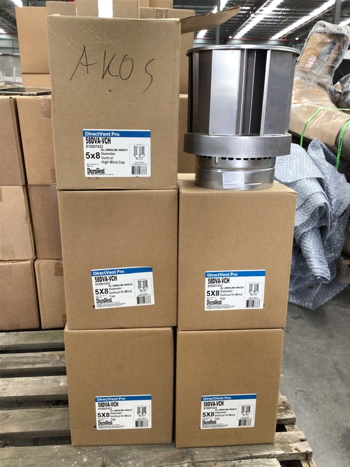 5 x DuraVent 58DVA-VCH. Auction (0022-3028869) | Grays Australia