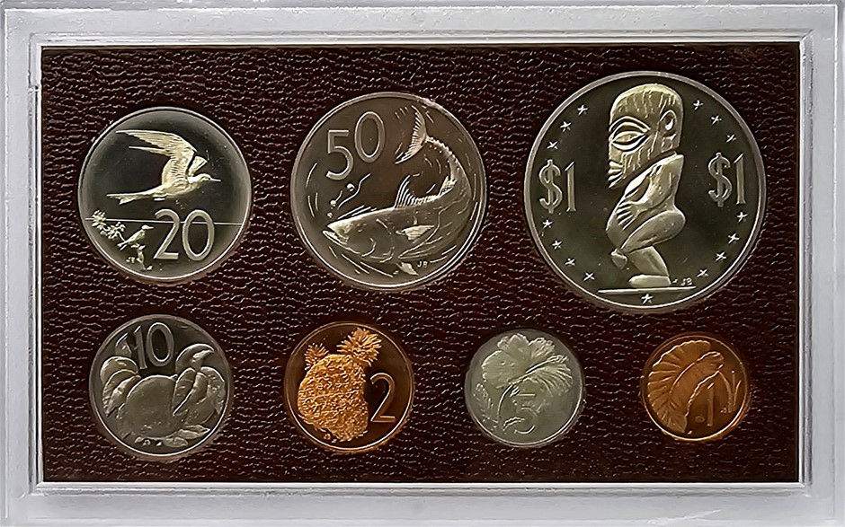 1975 COOK ISLAND PROOF COIN SET Auction (0006-2558997) | Grays Australia