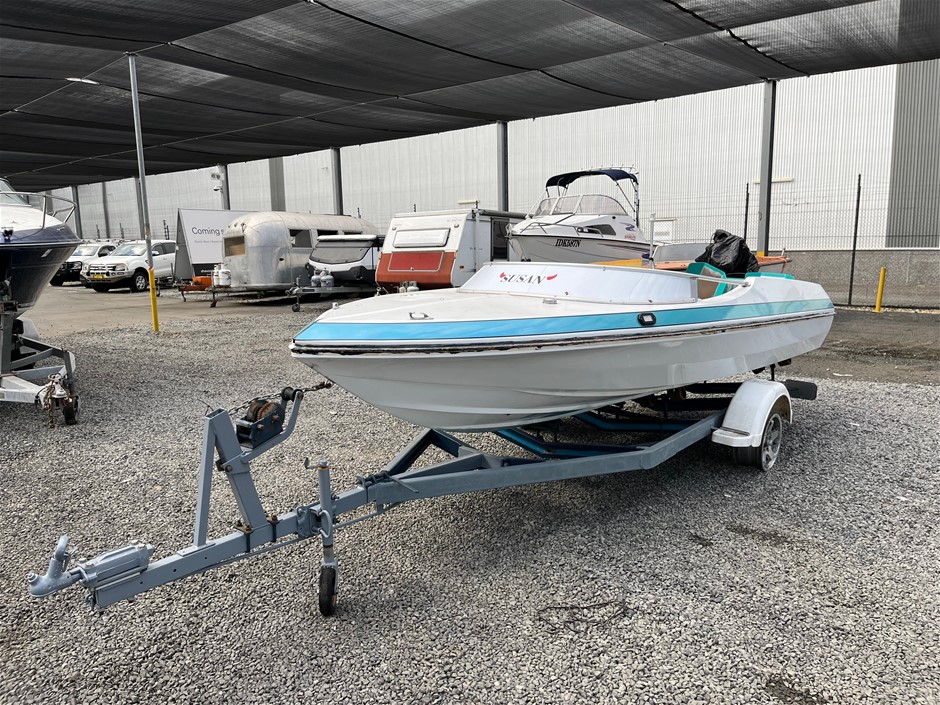 PRIDE RUNABOUT BOAT- NO RESERVE Auction (0001-10081939) | Grays Australia