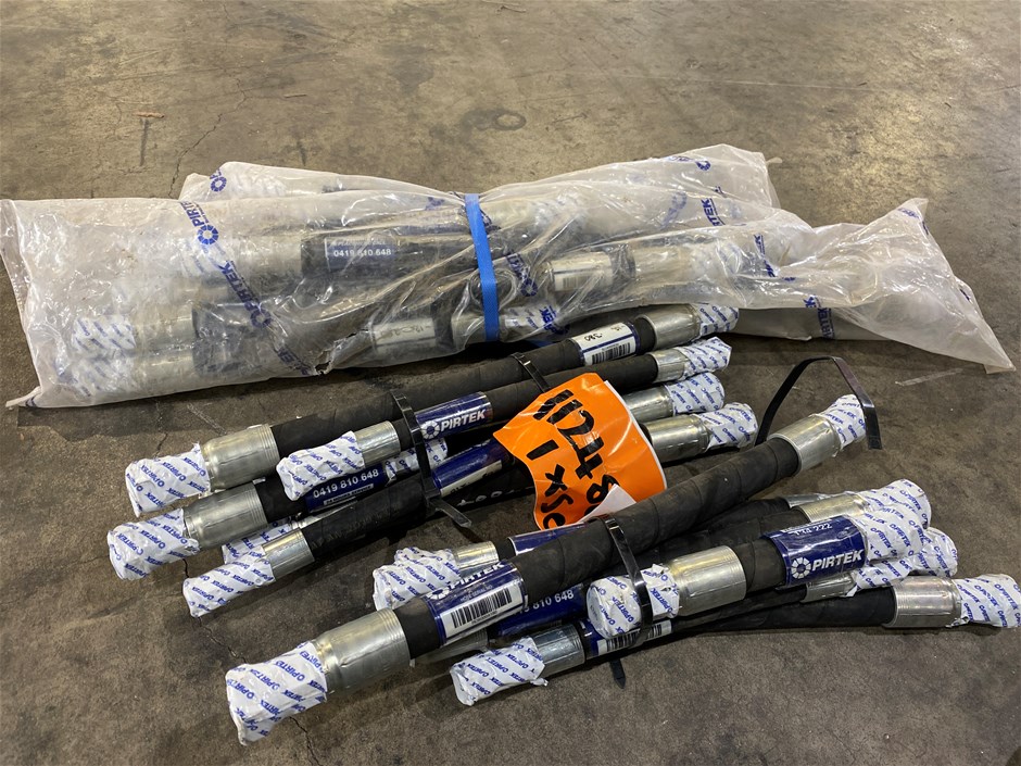 Qty of Pirtek Hydraulic Hoses Auction (0032-8018703) | Grays Australia