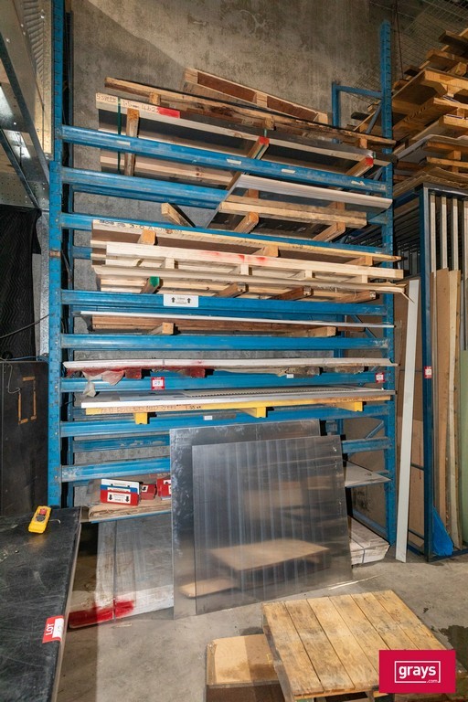 Old Style Acrow One Bay of Pallet Racking Auction (0029-5056150 ...