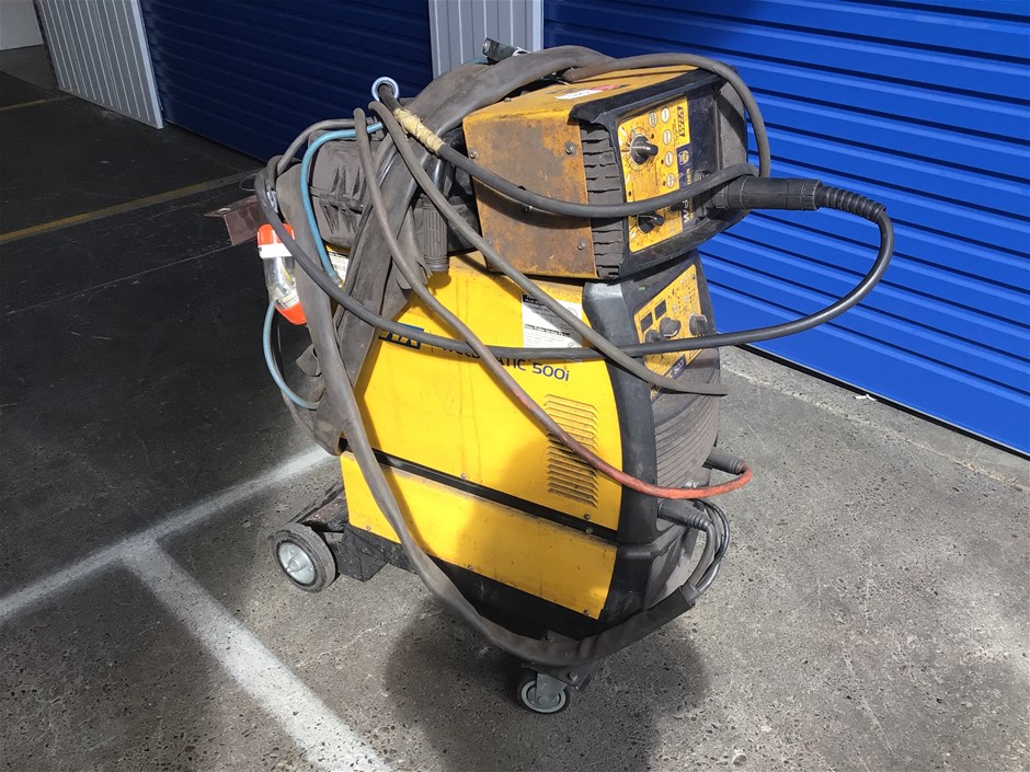 WIA Weldmatic 500i Welder & W65 Wire Feeder Auction (0017-7053789 ...
