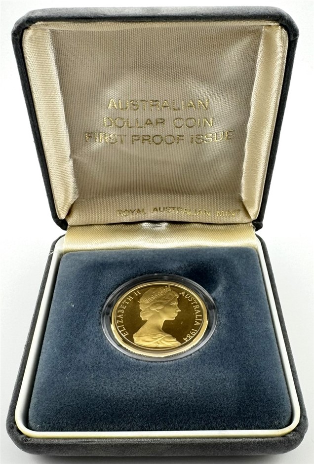 1984 FIRST YEAR OF ISSUE $1 PROOF COIN Auction (0016-2559344) | Grays ...