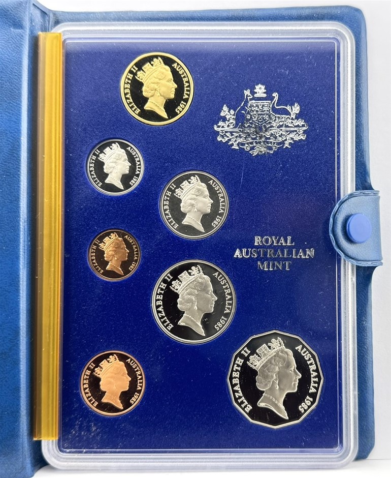 1985 R.A.M. PROOF COIN SET IN DISPLAY FOLDER Auction (0012-2559422 ...