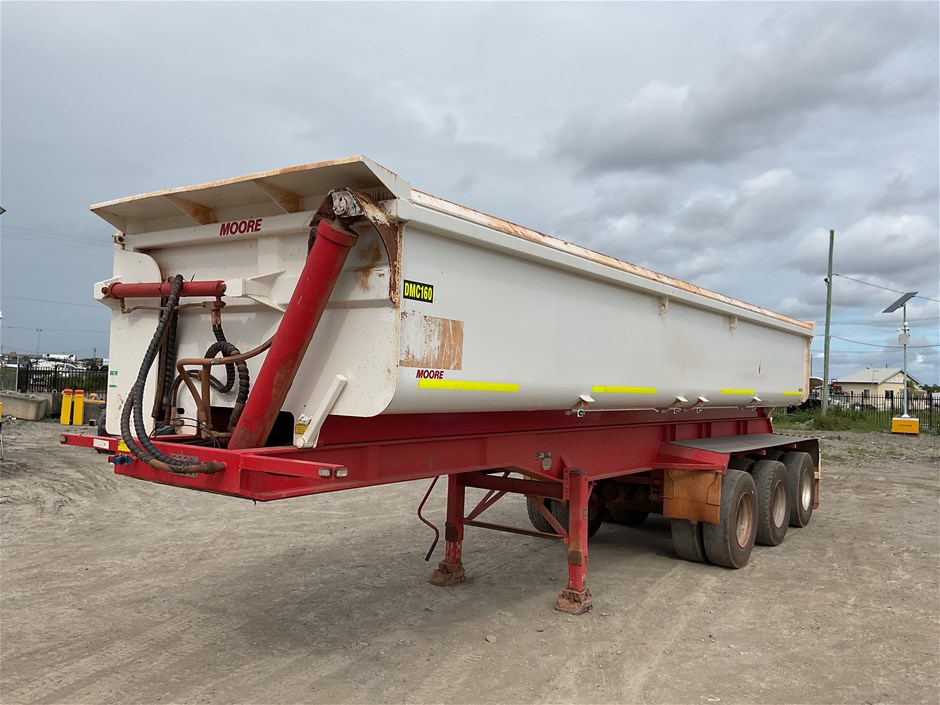 2013 Moore Tipper Triaxle Side Tipper Trailer Auction (0006-7051059 ...