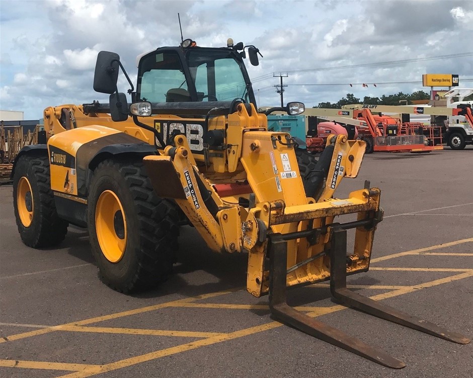 2014 JCB 550-140 Telehandler - 4.5t (13.71m) - Diesel - Crane LMS ...