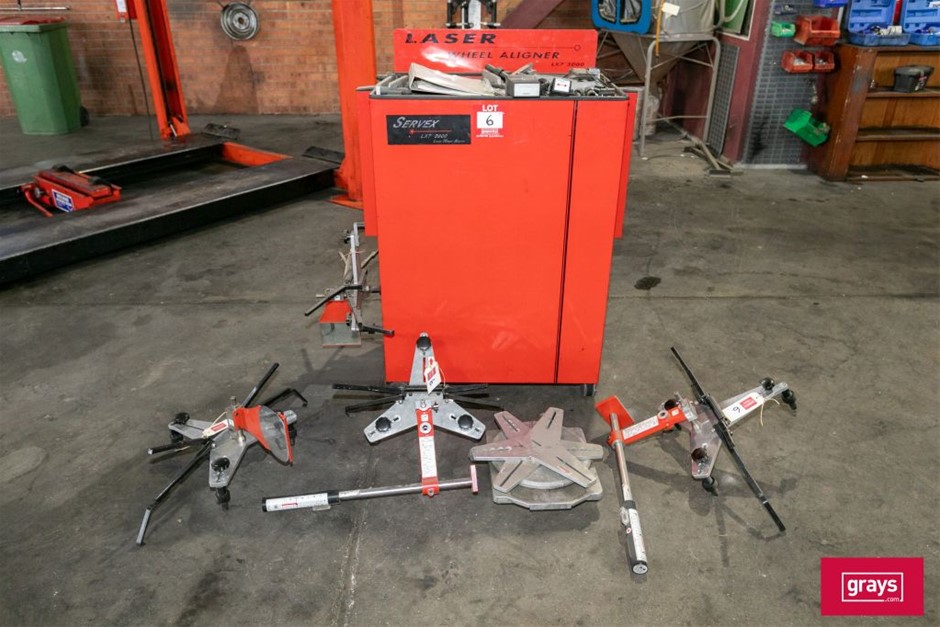 Servex LX7-2000 Laser Wheel Aligner Auction (0006-5056340) | Grays ...