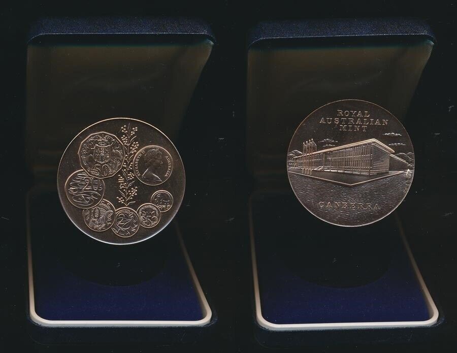 Australia Royal Australian Mint Canberra ACT Decimal Currency Copper ...