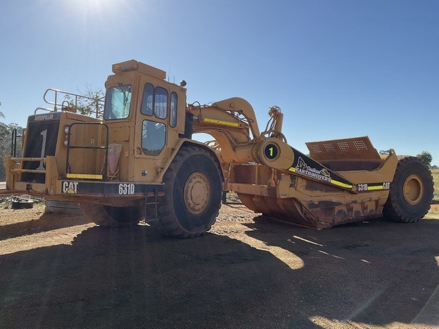 Caterpillar 631D Mobile Scraper (Open Bowl) Auction (0029-9050928 ...