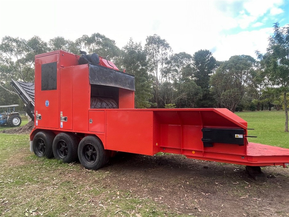 2006 Mulch Tech 8000 - Green Waste Processing Unit Mulcher Auction ...