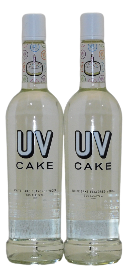 UV Cake Vodka (2x 750mL) USA Auction (0071-10729069) | Grays Australia