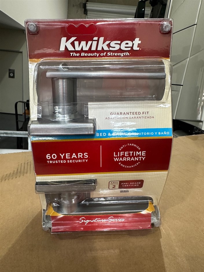 Kwikset Vedani Privacy Set Auction (0026-3028965) | Grays Australia
