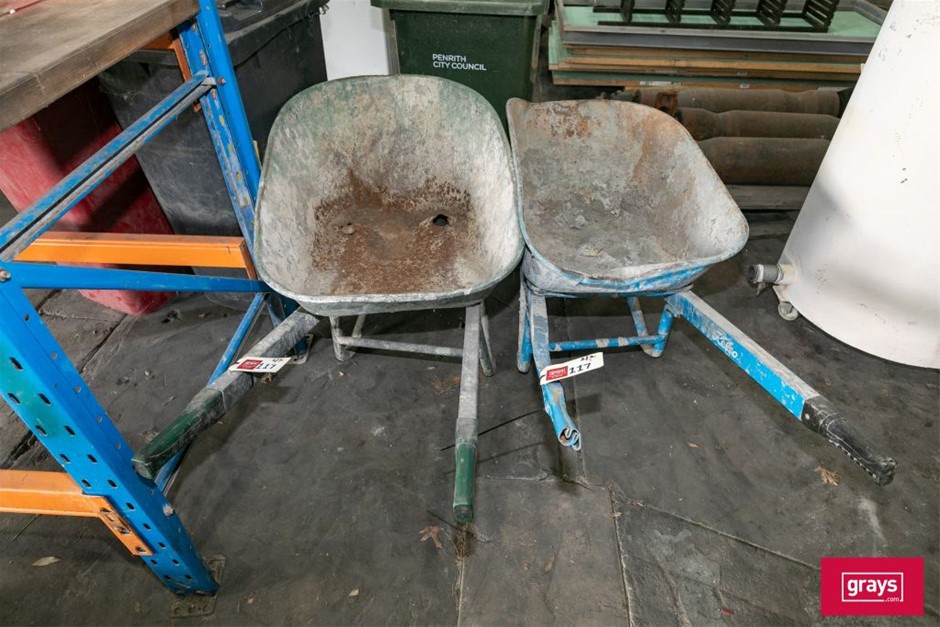 2x Wheel Barrows Auction (0117-5056361) | Grays Australia