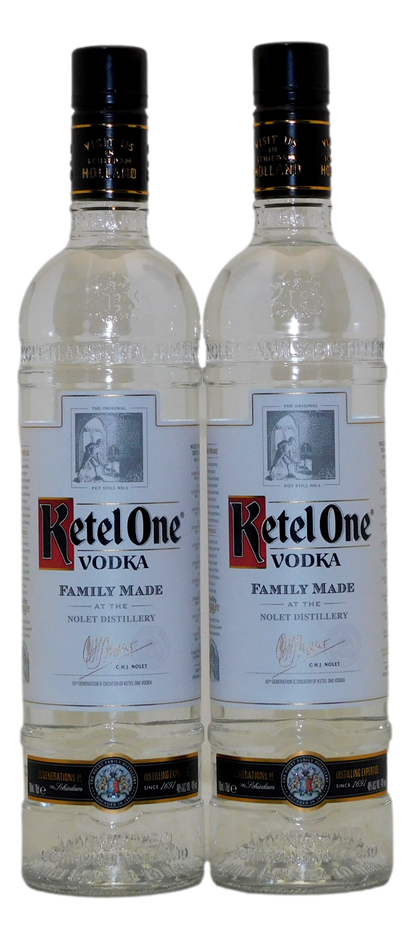 Ketel One Vodka (2x 700mL) Netherlands. Auction (0045-10729075) | Grays ...