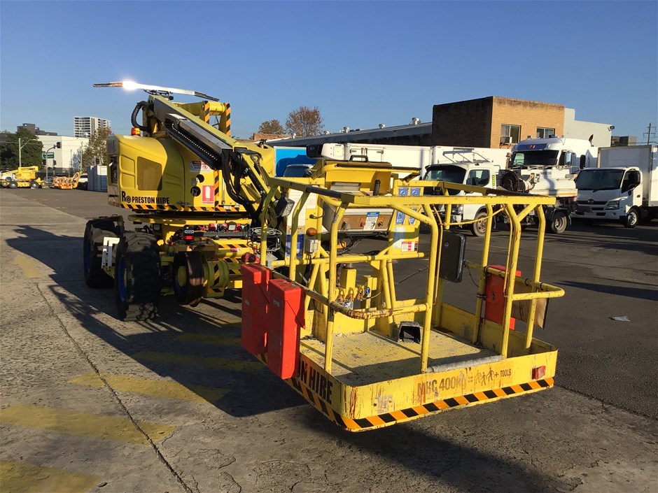 2019 Platform Basket Super Elevate RR14 EVO3-400 hi-Rail Knuckle Boom ...