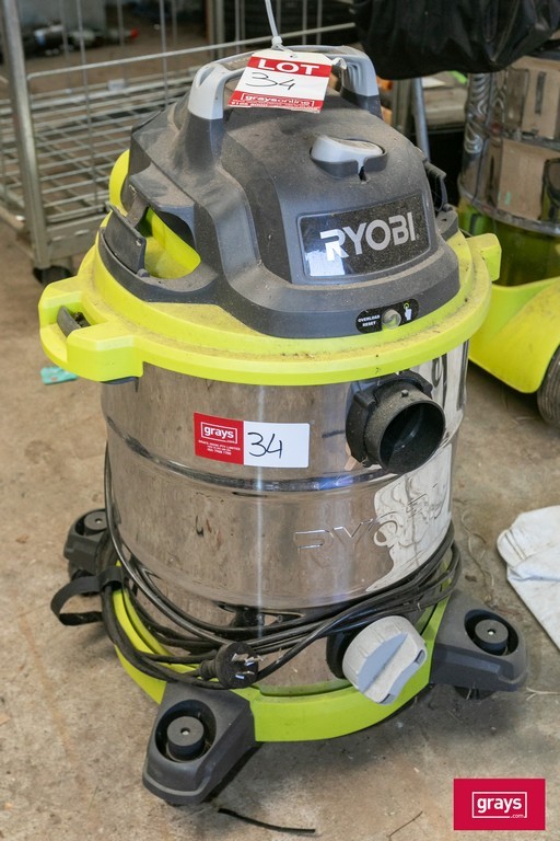 RYOBI RVC-1530IPT-G Wet & Dry Vacuum Auction (0056-5056609) | Grays ...