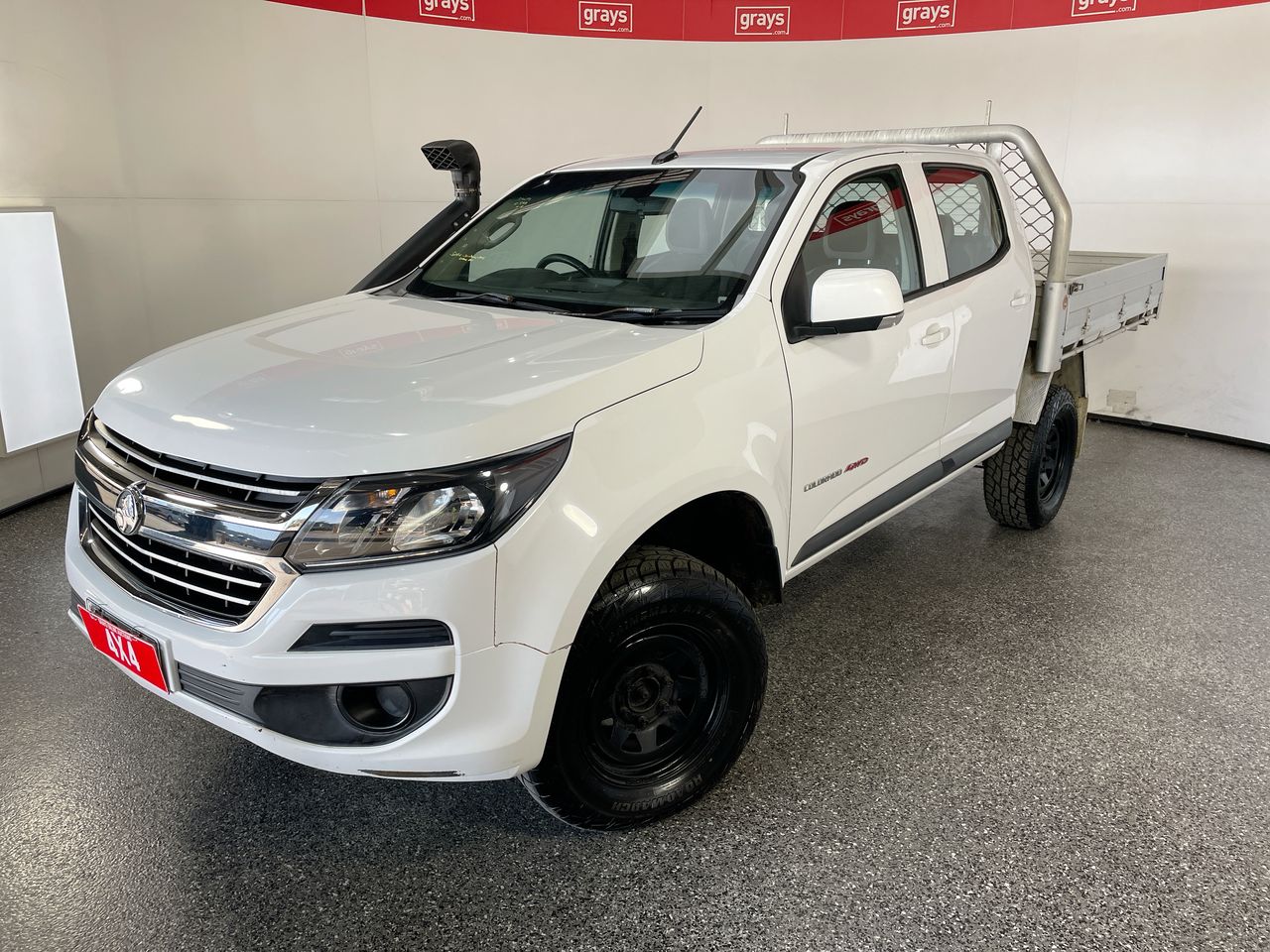 2016 Holden Colorado 4X4 LX RG Turbo Diesel Automatic Crew Cab Chassis ...