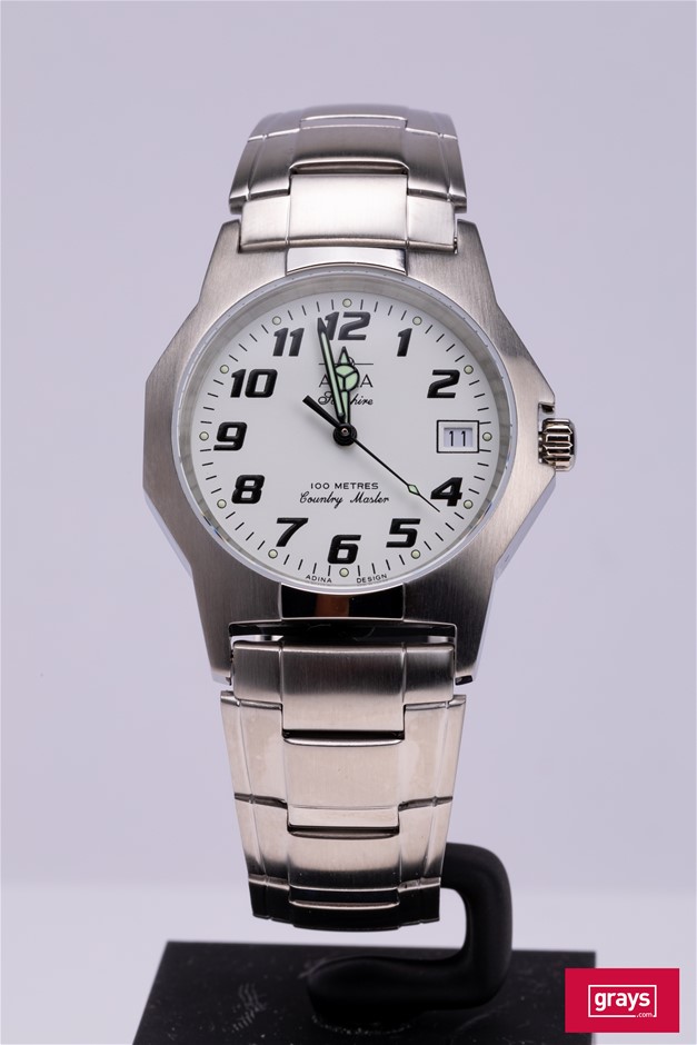 ADINA - COUNTRY MASTER WATCH Auction (2136-2559286) | Grays Australia