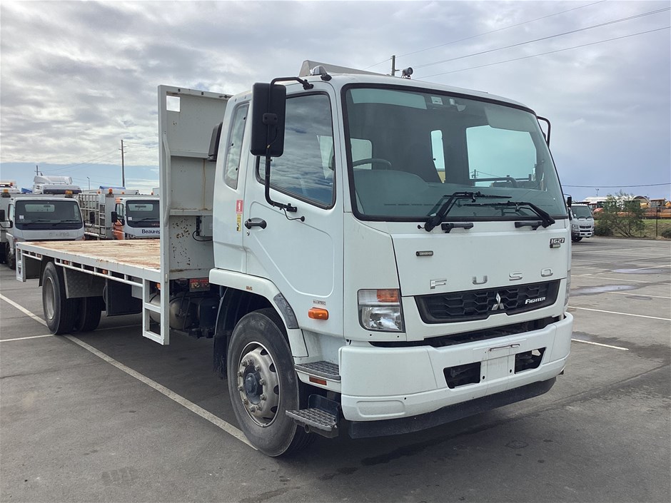 2016 MITSUBISHI FUSO FIGHTER FM600 4 x 2 Tray Body Truck Auction (0001 ...