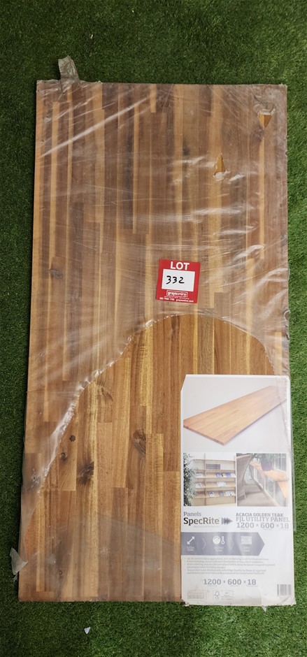 Acacia Golden Teak FJL Utility Panel Auction (0332-5056652) | Grays ...