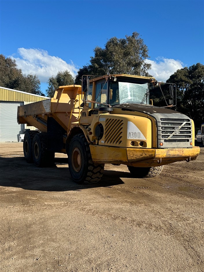 2003 Volvo A30D Articulated Dump Truck Auction (0021-3029240) | Grays ...