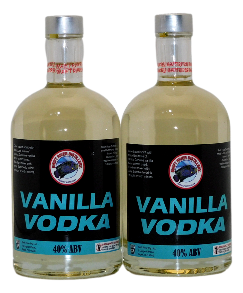 Swift River Vanilla Vodka (2x 700mL), AUS. Auction (0046-10729339 ...