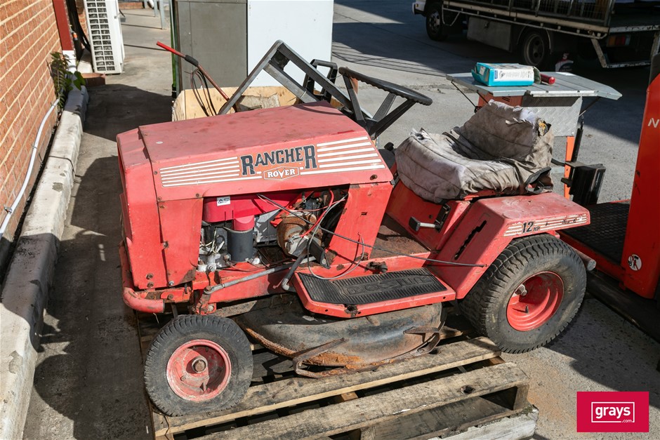 Rover Rancher Ride On Mower Auction (0631-5056695) | Grays Australia