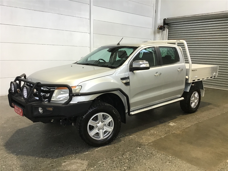 2014 Ford Ranger XLT 4X4 PX Turbo Diesel Automatic Dual Cab Auction ...