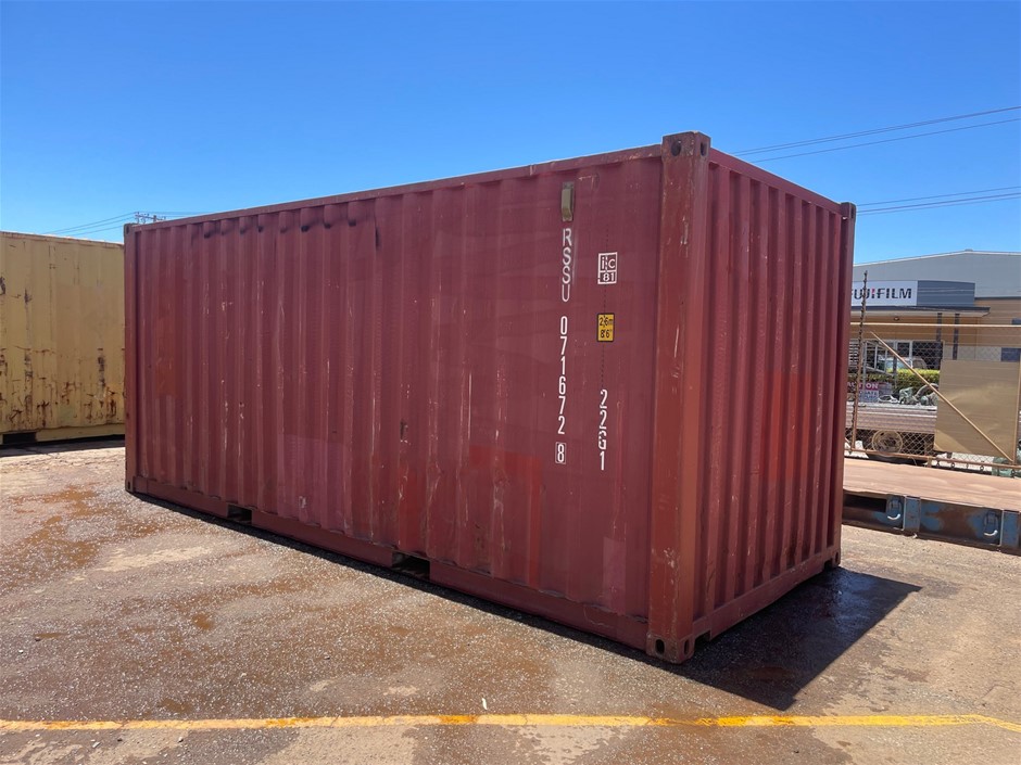 20'GP Container RSSU 0716728 Container Shipping Wind and Watertight ...