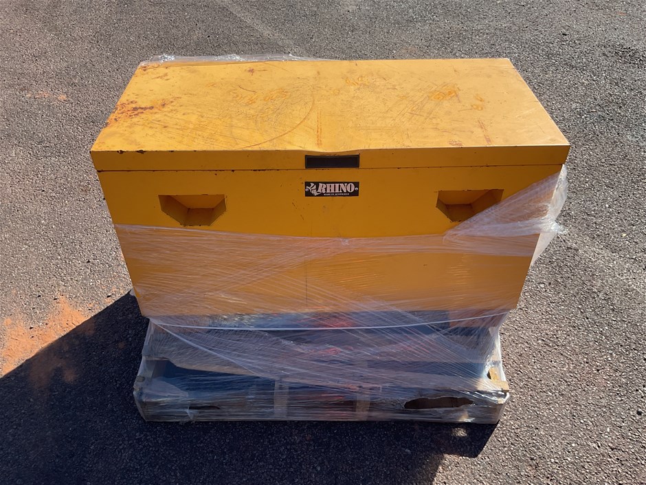 Large Site Box with Ratchet Straps Auction (0001-8018811) | Grays Australia