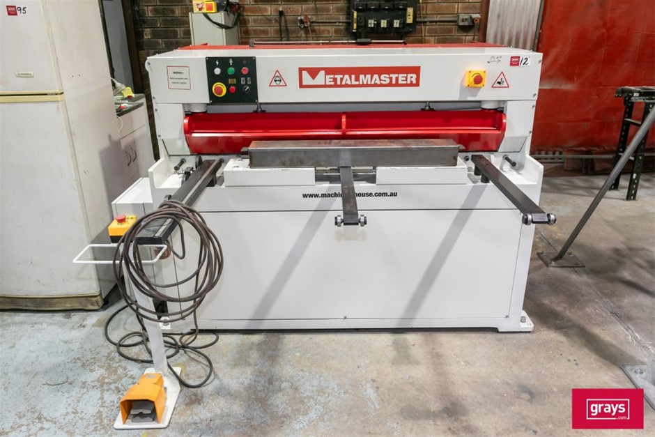 09-2022 METALMASTER MG-440 Hydraulic Guillotine Auction (0012-5056685 ...