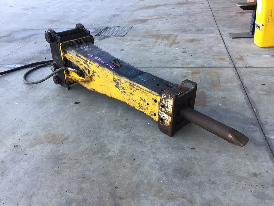 Hydraulic Rock Breaker Attachment. Auction (0002-3029474) | Grays Australia