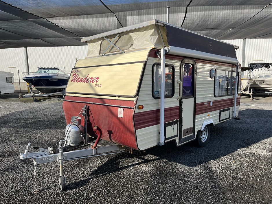 1987 MURRAY TRAVELLER WANDERER CARAVAN- NO RESERVE Auction (0001 ...