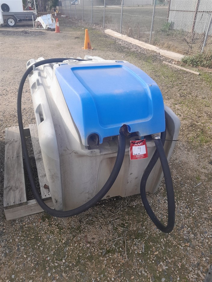 600 Litre Diesel Fuel Pod and Pump - Condition Unknown Auction (0063 ...