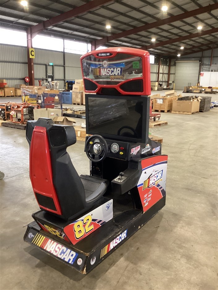 Global VR, EA Sports NASCAR Racing Game Machine Auction (0019-8018789 ...